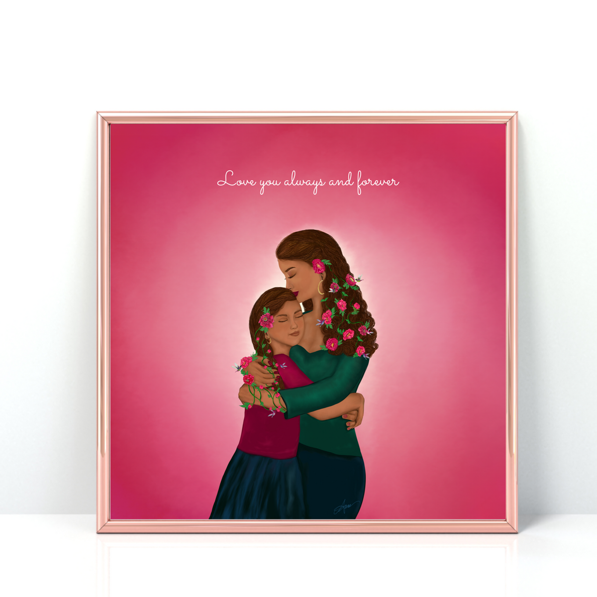 Unbreakable Bond | Quote Art Print– Art by Anna Alvarado