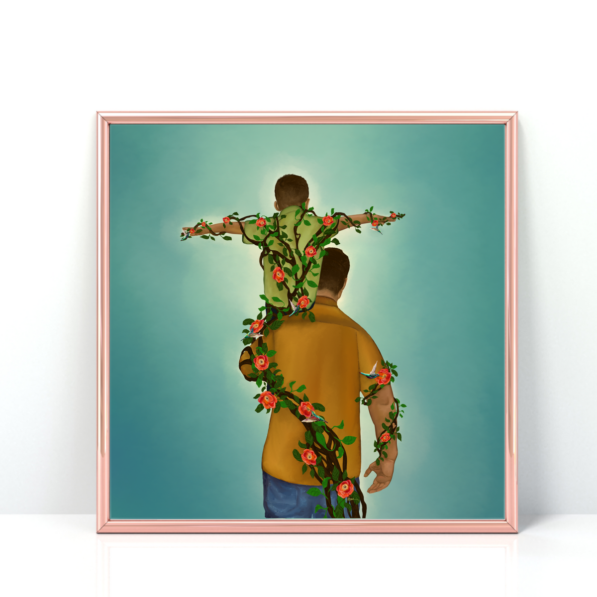Reach for the Sky Son | Art Print– Art by Anna Alvarado