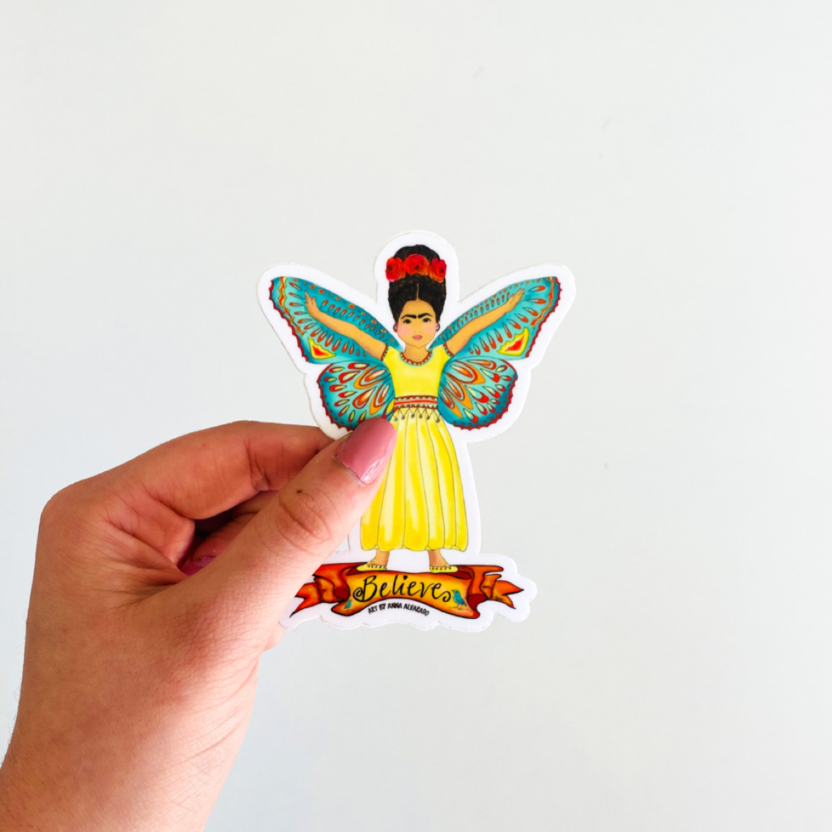 Believe | Sticker– Art by Anna Alvarado
